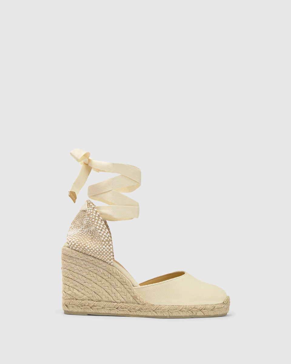 Women's Footwear style Pala Talon with 9cm high Wedge | Castañer ...
