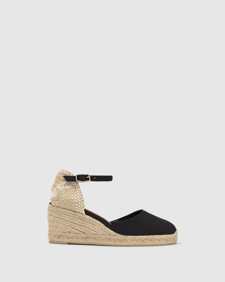 Women's Footwear style Pala Talon with 7cm high Wedge | Castañer ...