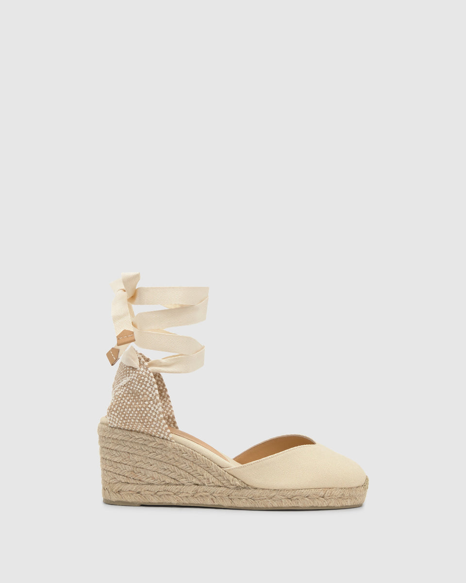 Women's Footwear style Pala Talon with 7cm high Wedge | Castañer ...