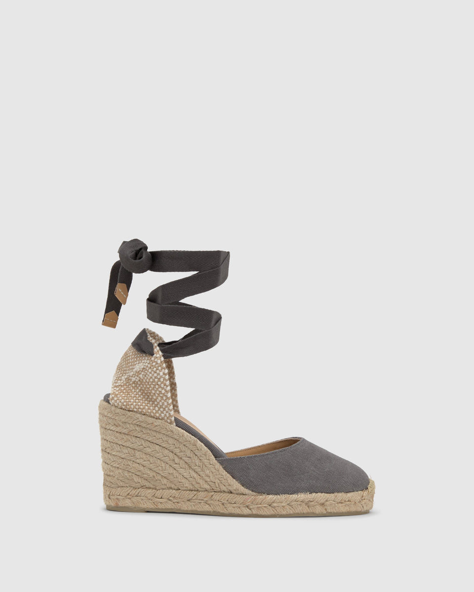 Women's Footwear style Pala Talon with 9cm high Wedge | Castañer ...