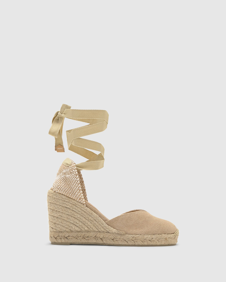 Women's Footwear style Pala Talon with 9cm high Wedge | Castañer ...