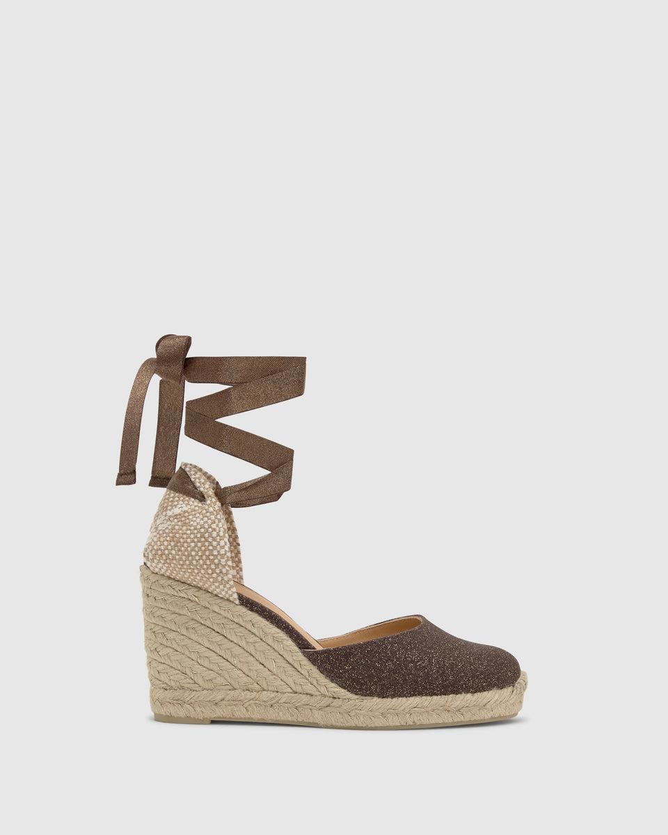 Women's Footwear style Pala Talon with 9cm high Wedge | Castañer ...