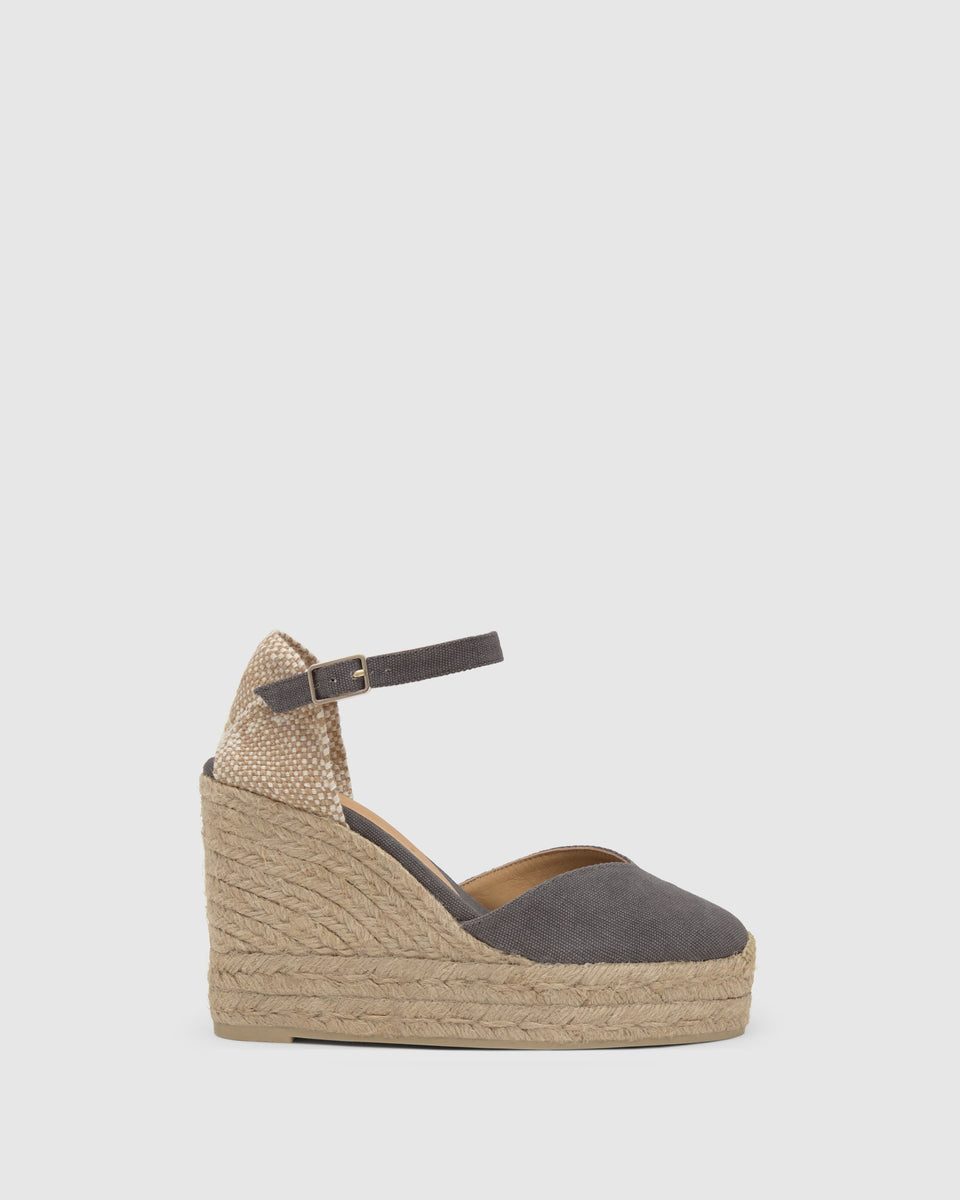 Women's Footwear style Pala Talon with 11cm high Wedge | Castañer ...